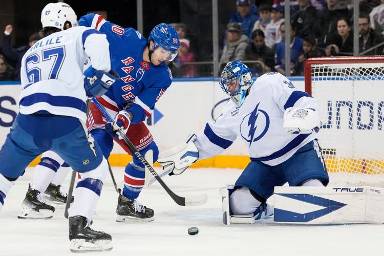 Hagel scores twice as Lightning beat Rangers 4-1 and extend winning ...