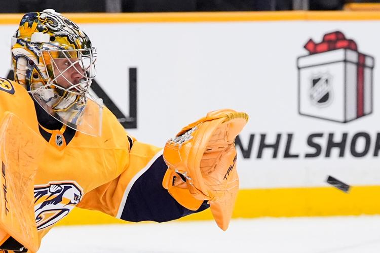 Luke Evangelista breaks 3rd-period tie in Predators' 5-3 victory over ...