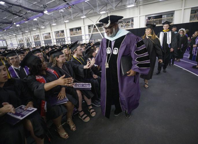 UW-Whitewater graduates cross the stage at commencement ceremonies ...