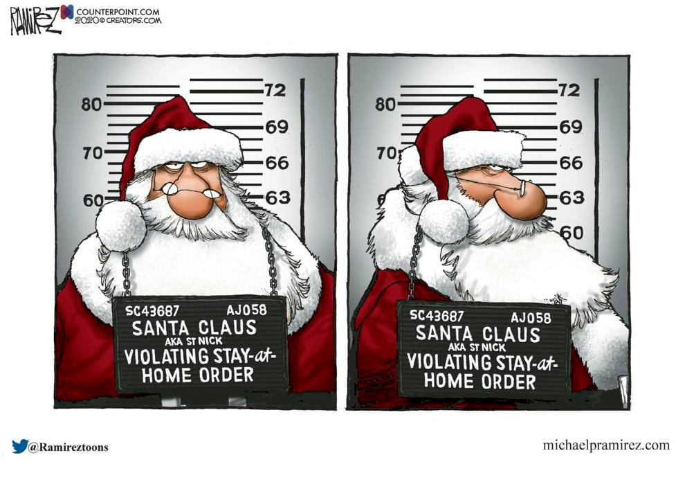 Santa violation | Political cartoons | gazettextra.com