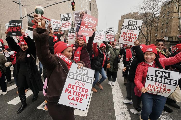 What to know as New York City nurses strike for a 3rd day | Nation ...