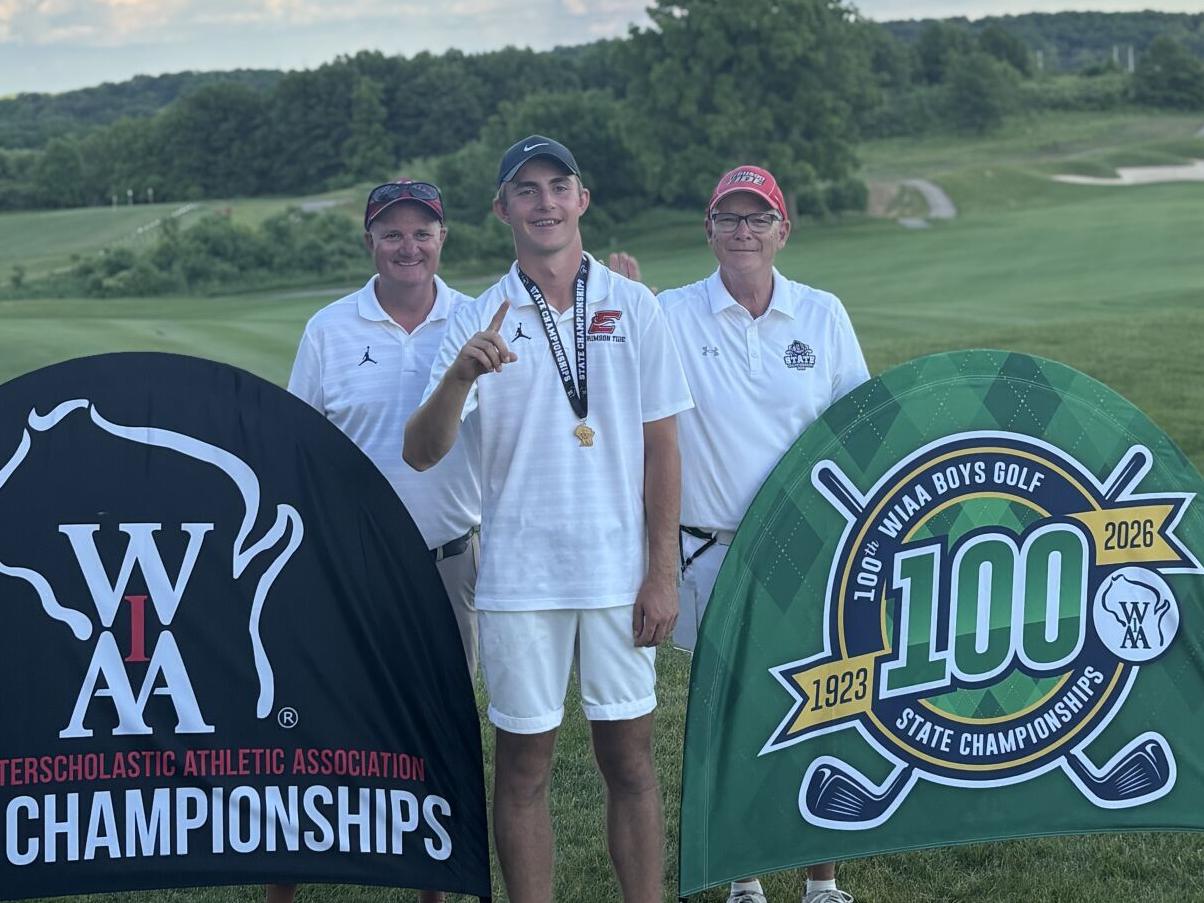 State golf: Edgerton's Owen Wagie wins 2026 WIAA Division 1 Individual ...