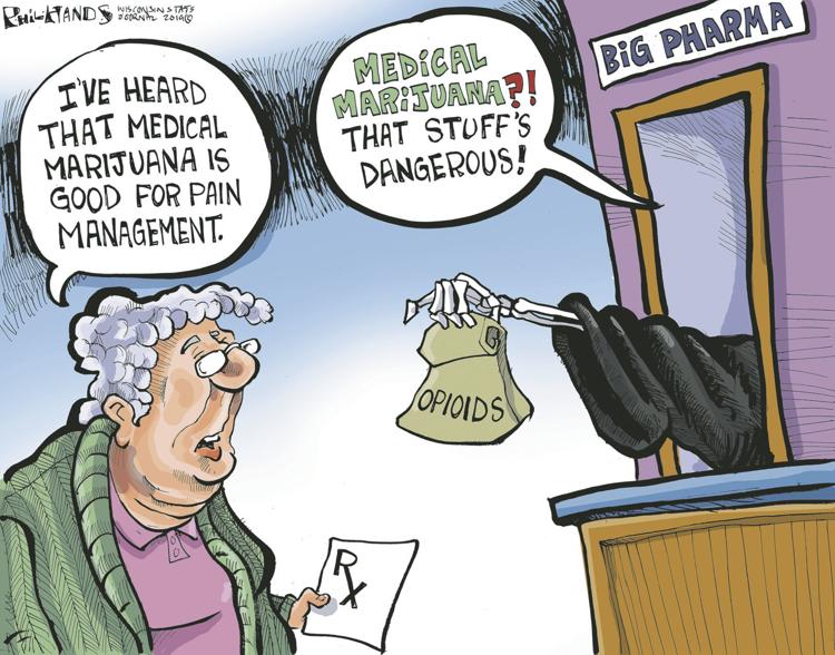Taking advice from Big Pharma | Political cartoons | gazettextra.com