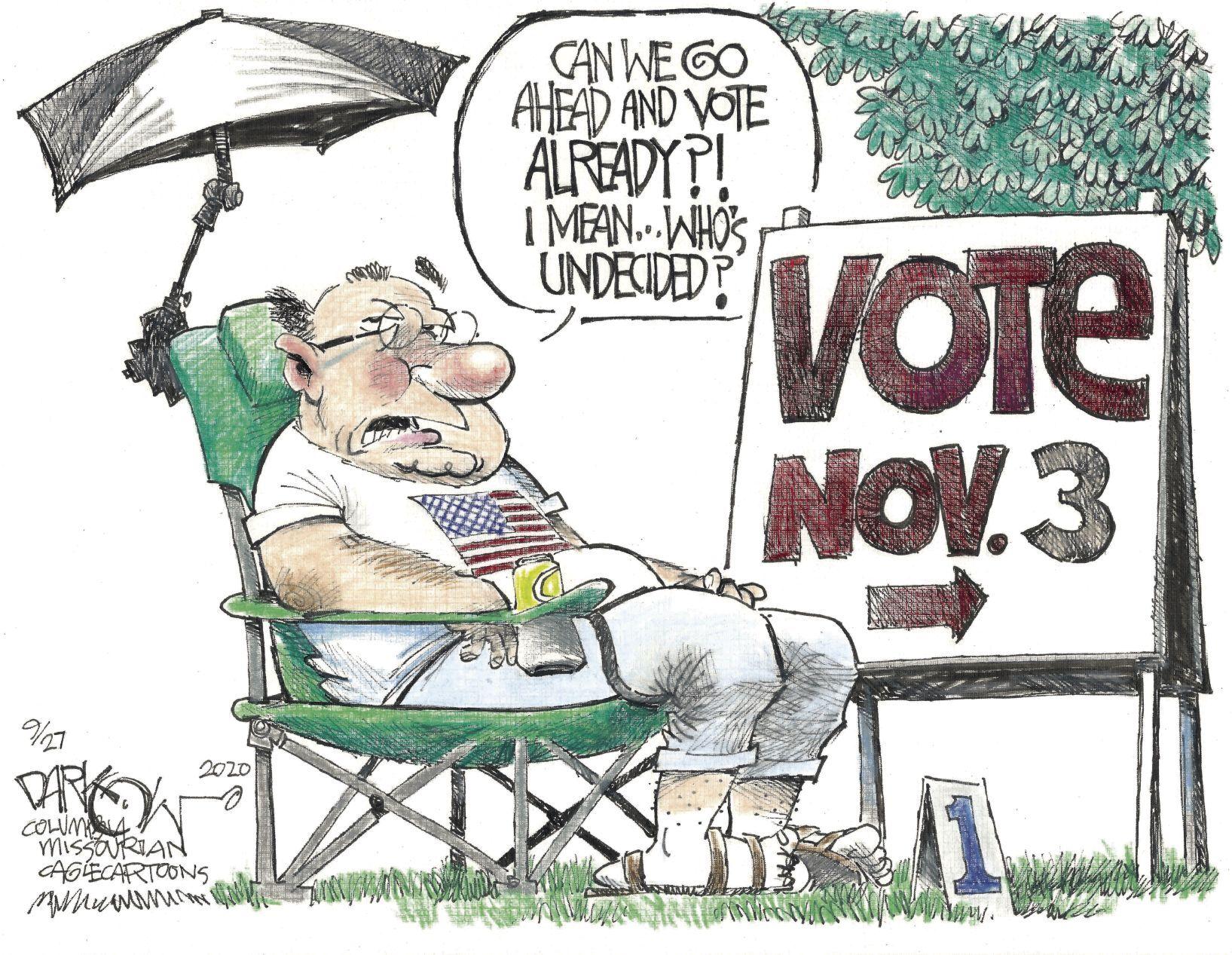 Who's undecided | Political cartoons | gazettextra.com