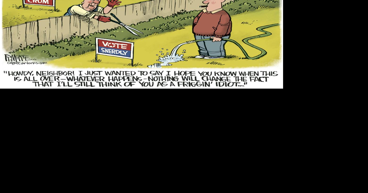 Neighbors voting | Political cartoons | gazettextra.com