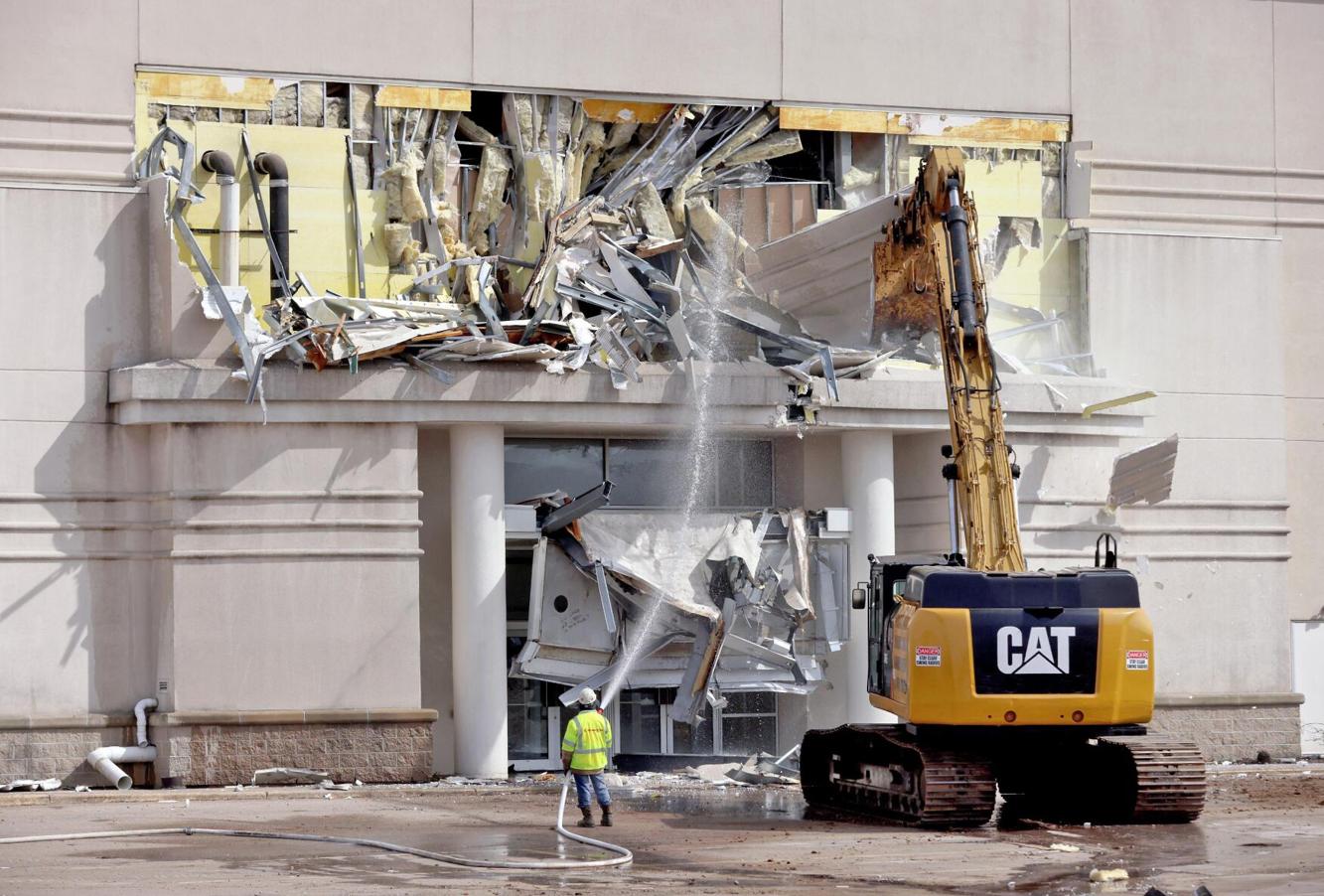 Readying to rise: Sears demolition underway, Woodman's Center ahead ...
