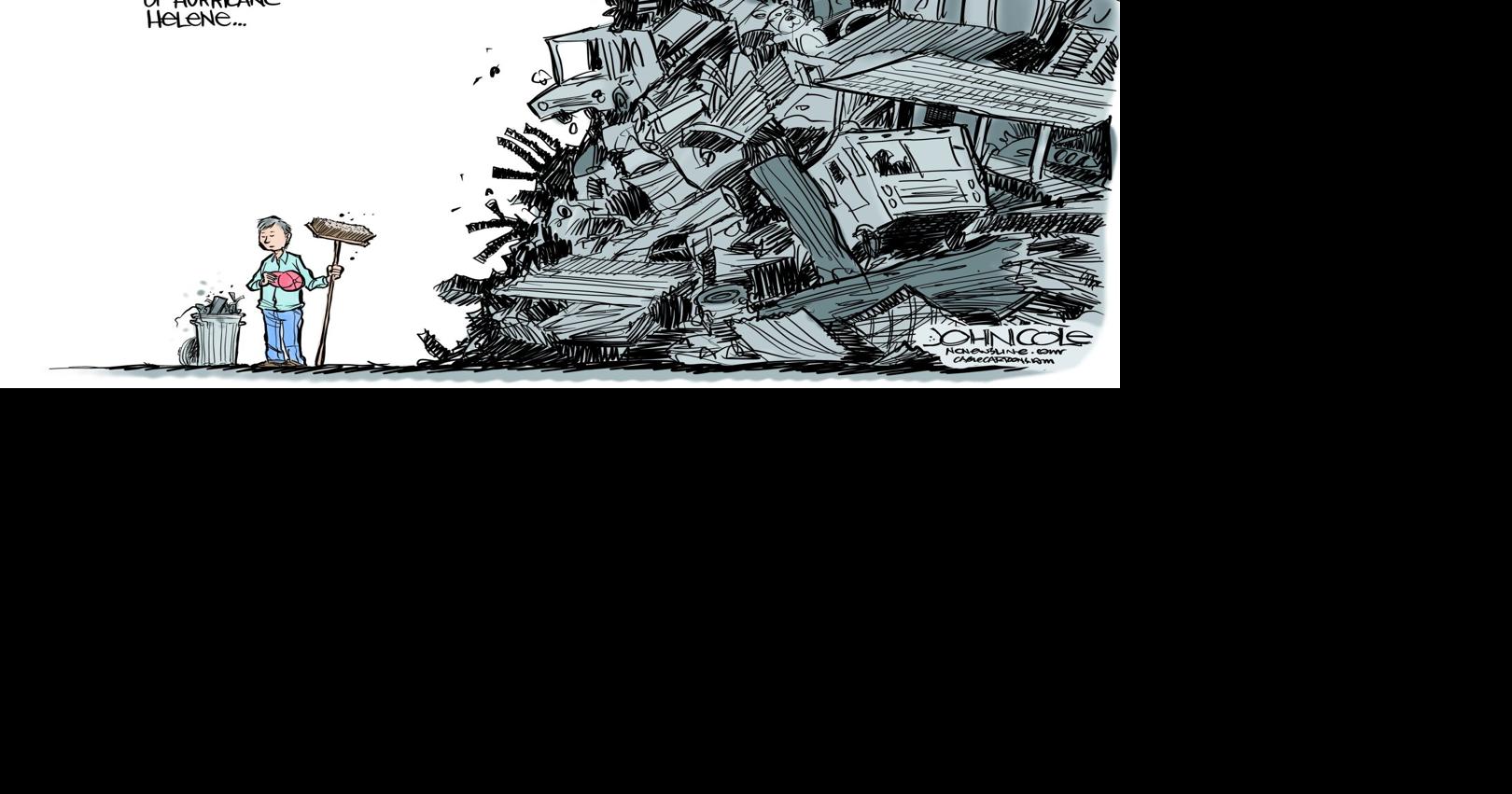 Remembering Hurricane Helene | Political cartoons | gazettextra.com
