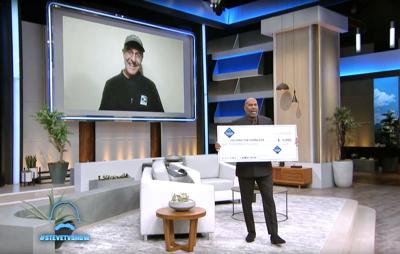 Tom 'The Awesome Mailman' gets $5,000 for homeless fundraiser on Steve ...