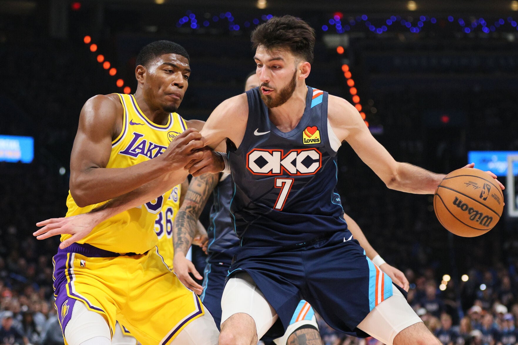 Thunder beat the Lakers 125-107 to take a 2-0 lead in the West ...