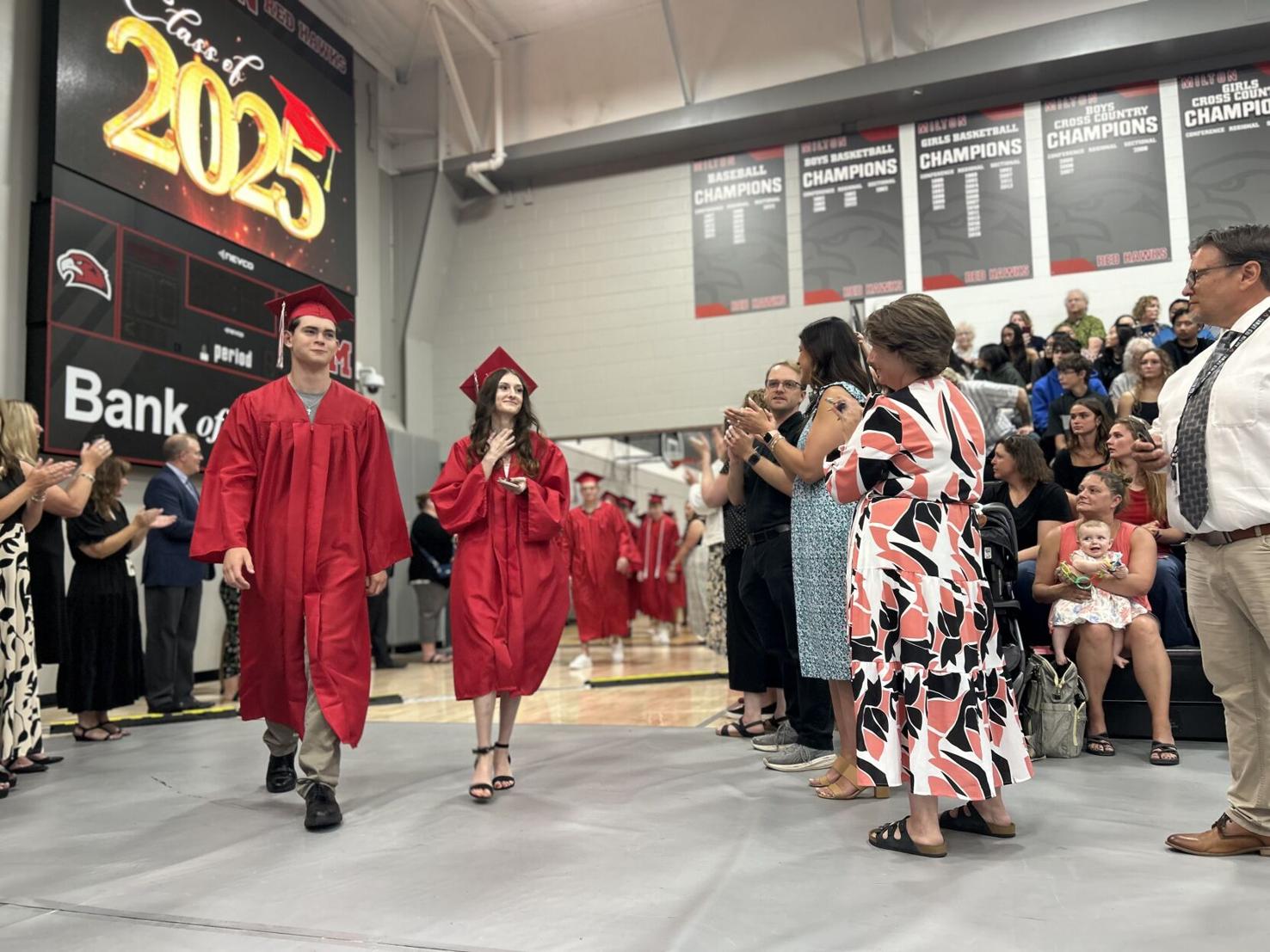 'Let’s go make a difference.' Milton High School sends off Class of ...