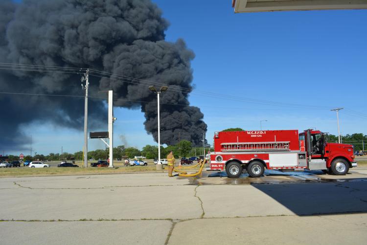 UPDATE: Chemtool fire in Rockton could burn for several days, fire ...