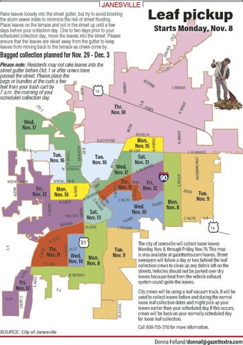 City of Janesville to begin loose leaf collection Nov. 8 | Local News ...