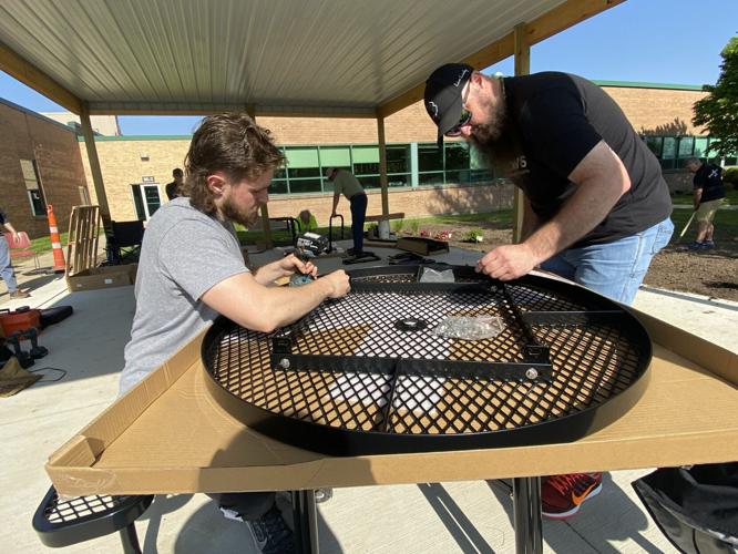 Area Rotary Clubs complete pavilion at KANDU Industries | Local News ...