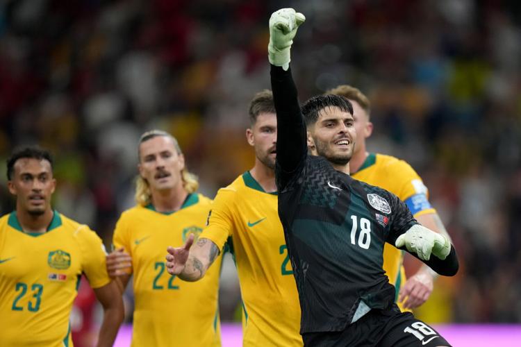 Patrick Beach takes over as Australia's goalkeeper and stars in World ...