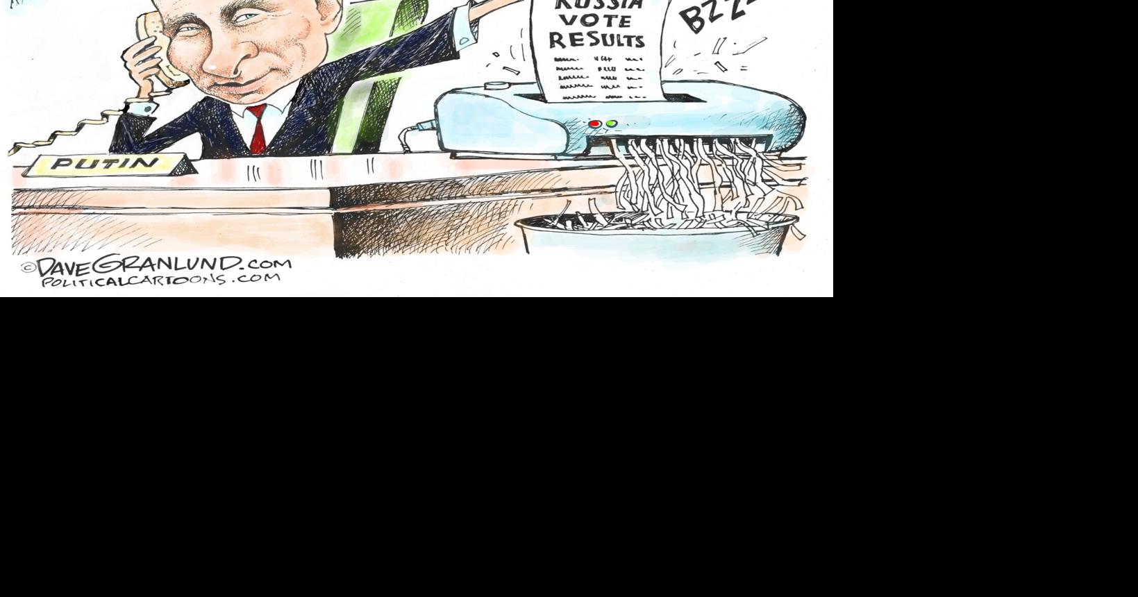 Putin wins Russia election | Political cartoons | gazettextra.com