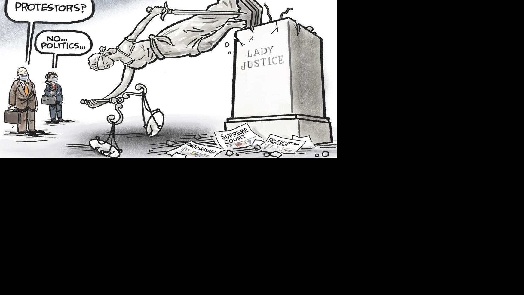 Lady Justice | Political cartoons | gazettextra.com