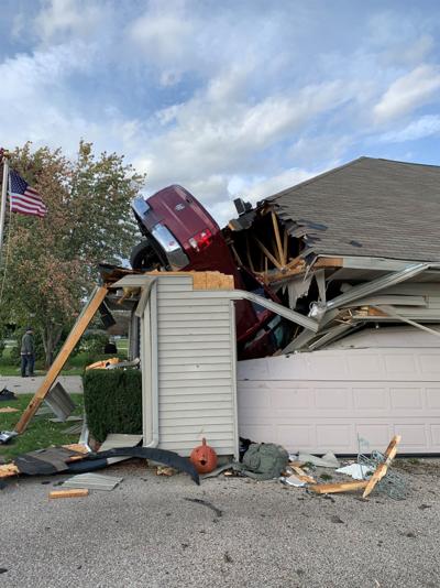 Pickup truck crashes into roof of Beloit house | Local News ...
