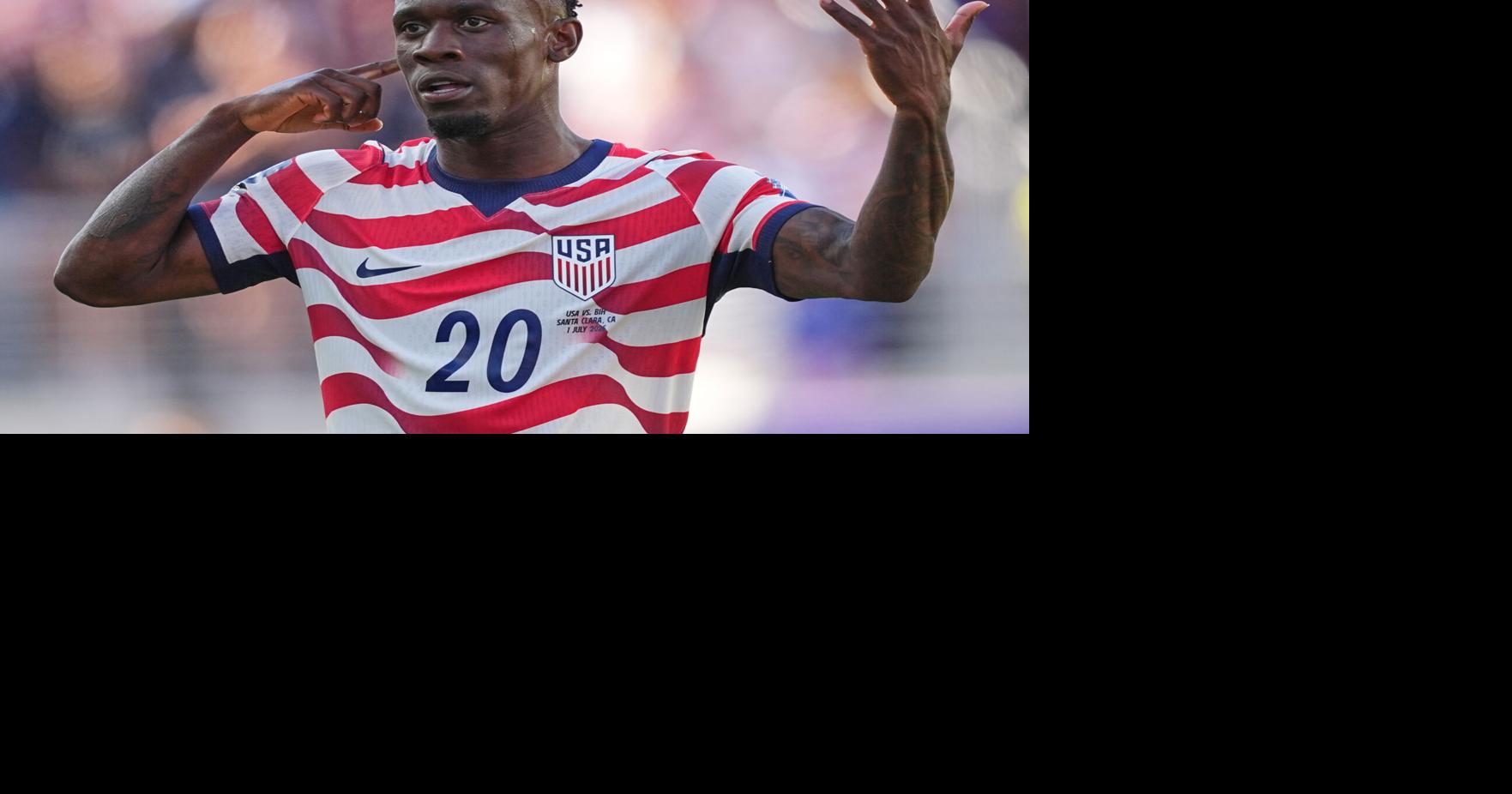 Balogun gets US's go-ahead goal against Bosnia and then red card ...
