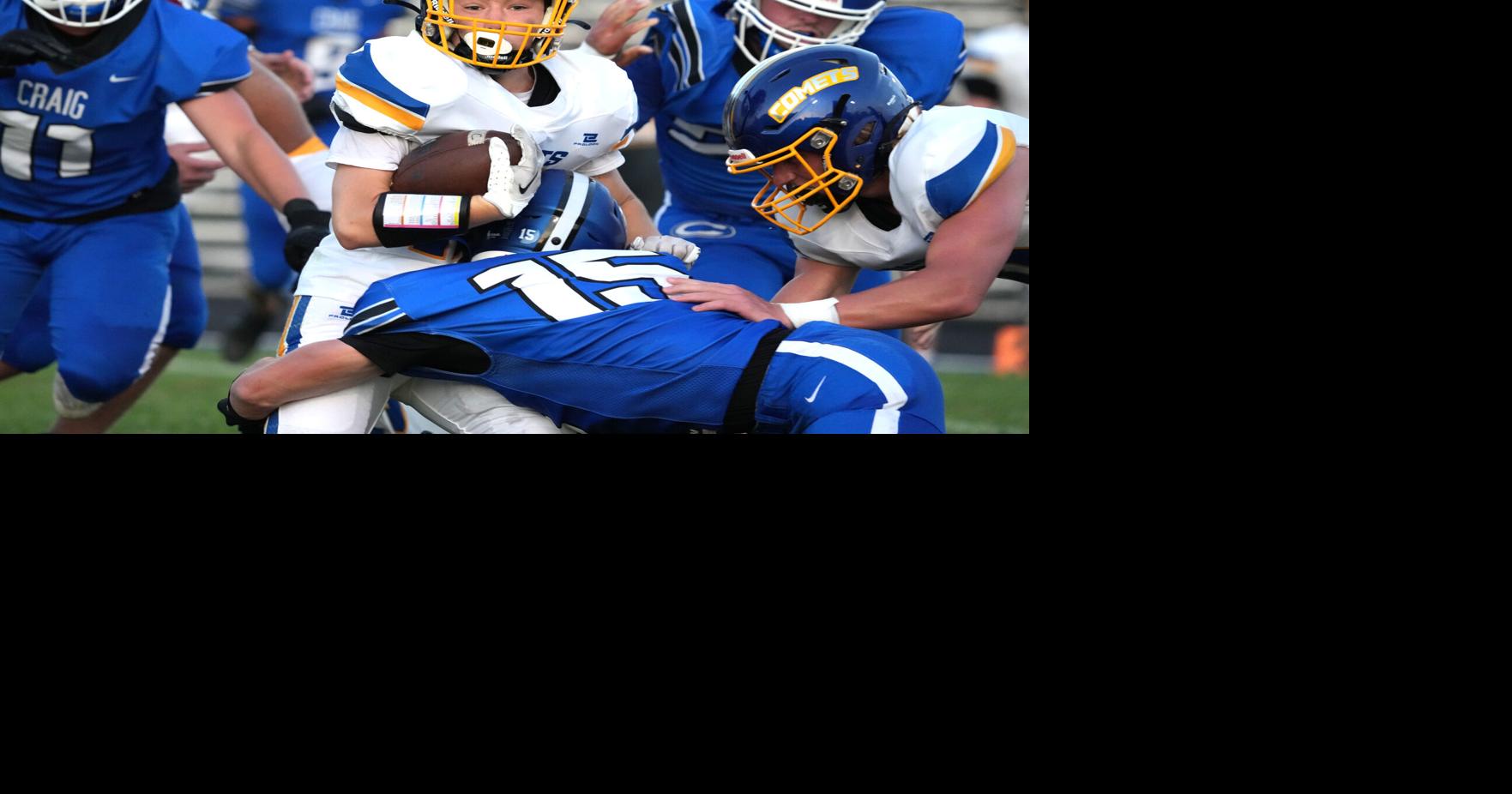 Janesville Craig linebacker Jaxon White hopes his team can pull down a ...