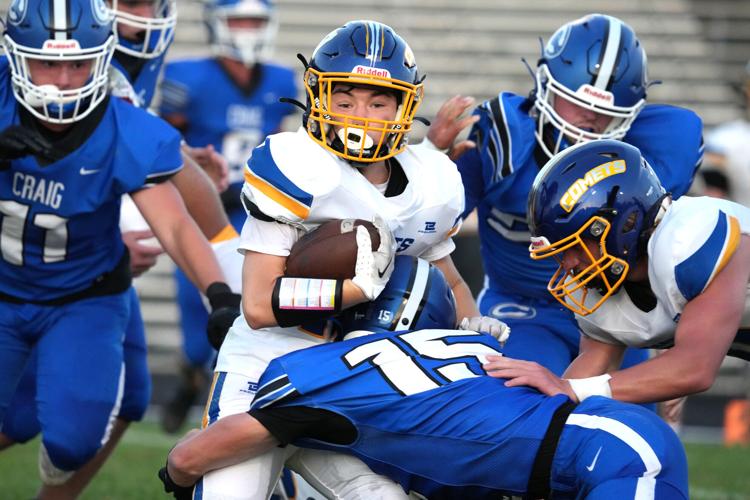 Janesville Craig linebacker Jaxon White hopes his team can pull down a ...