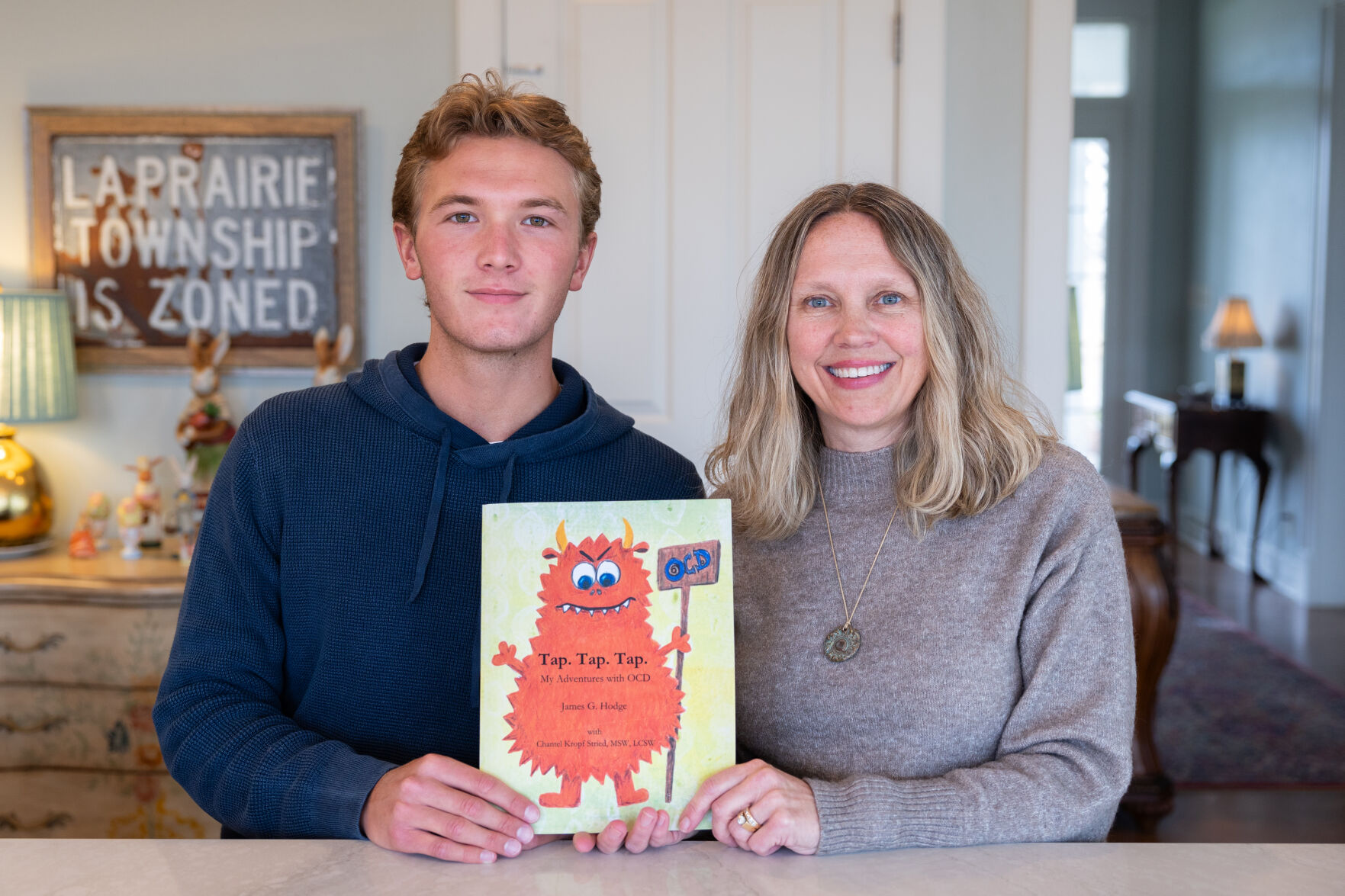 Tap. Tap. Tap. Parker senior's newly published children's book tackles ...