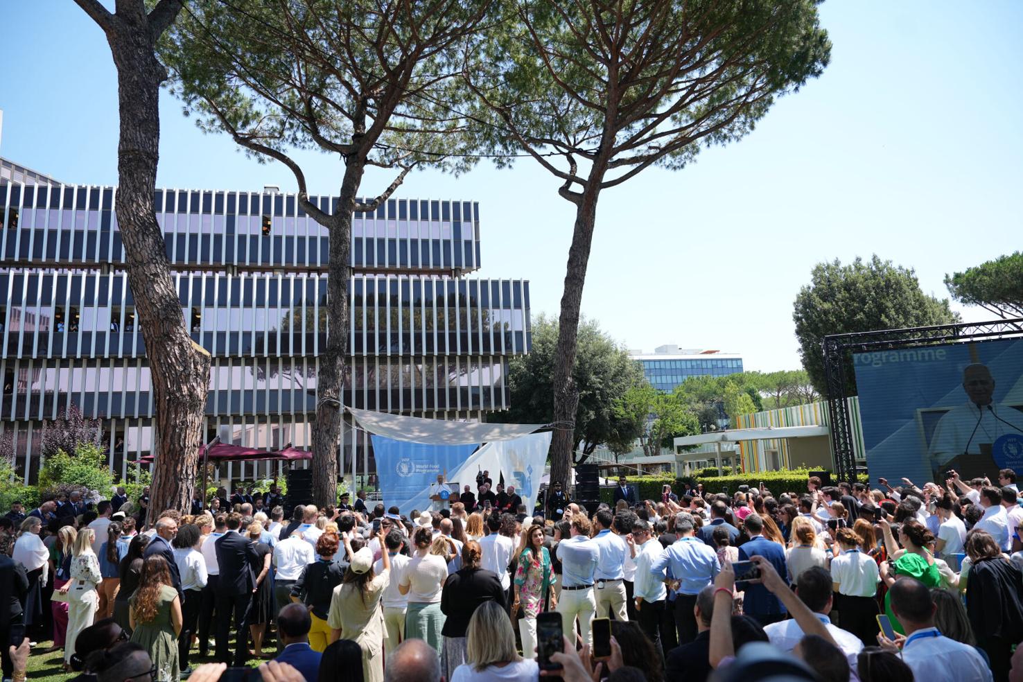 Italy Pope WFP | Nation/World | gazettextra.com
