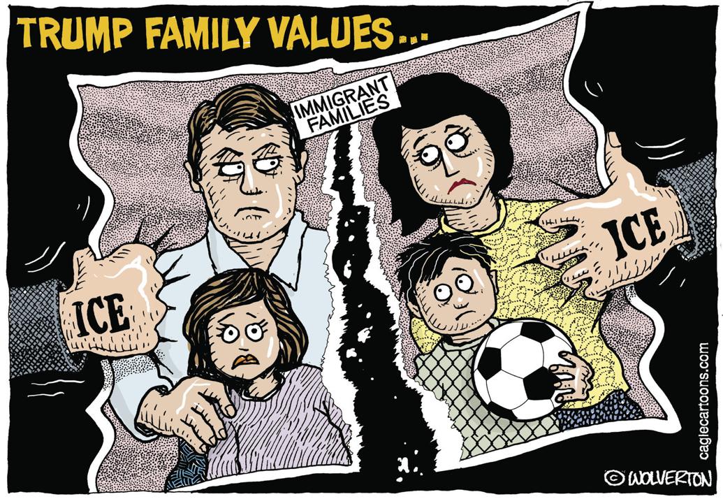 Trump family values | Political cartoons | gazettextra.com