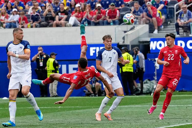 Johan Manzambi scores two as Switzerland beats Bosnia-Herzegovina 4-1 ...