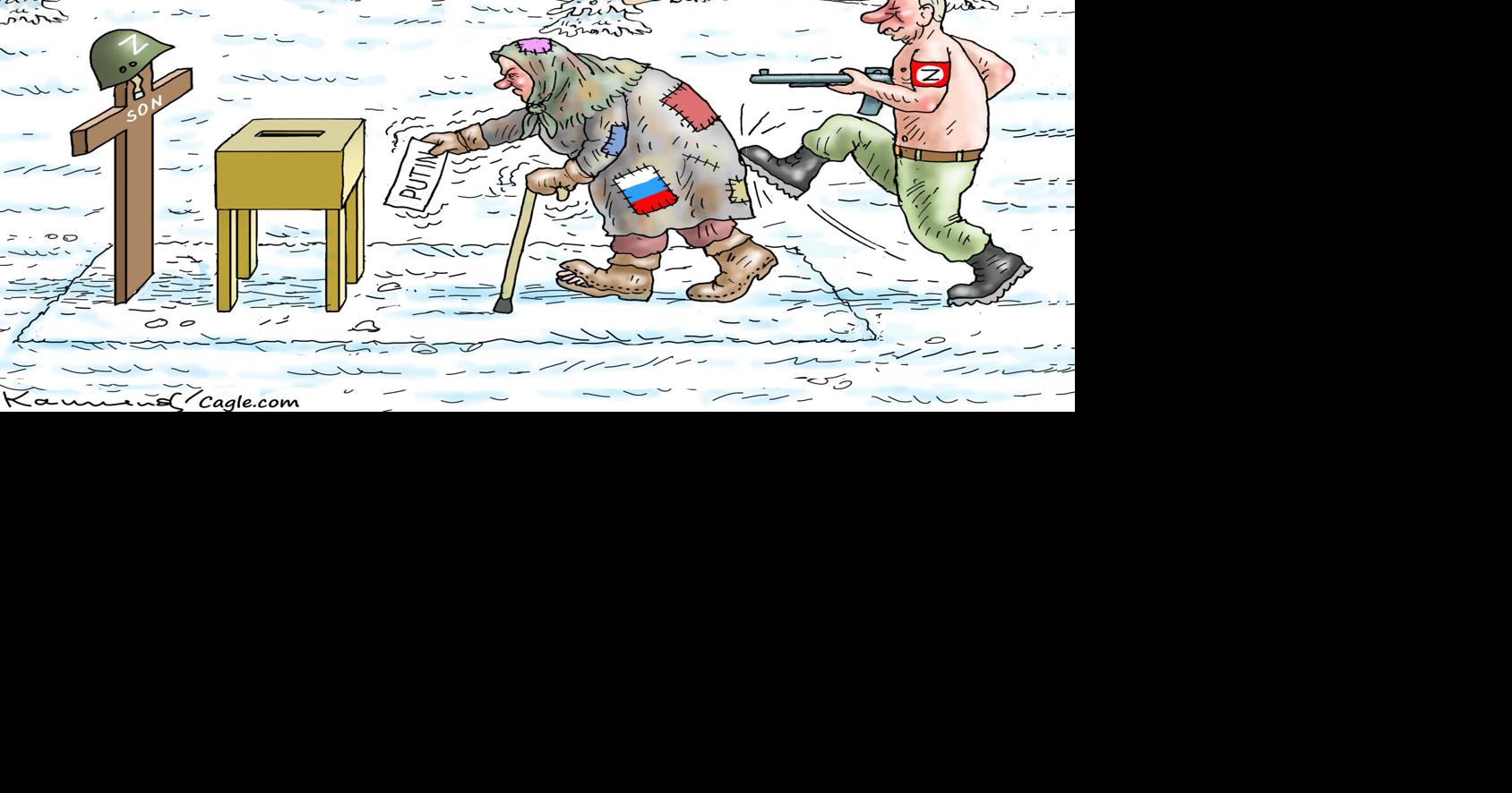 Elections in Russia | Political cartoons | gazettextra.com