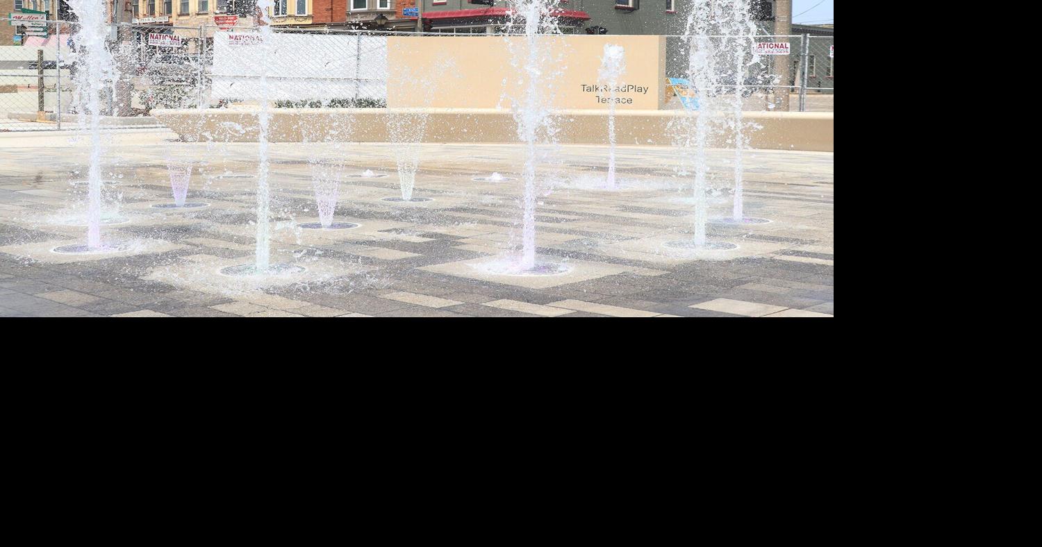 Work continues on Bentzin Family Town Square water feature | APG State News | gazettextra.com