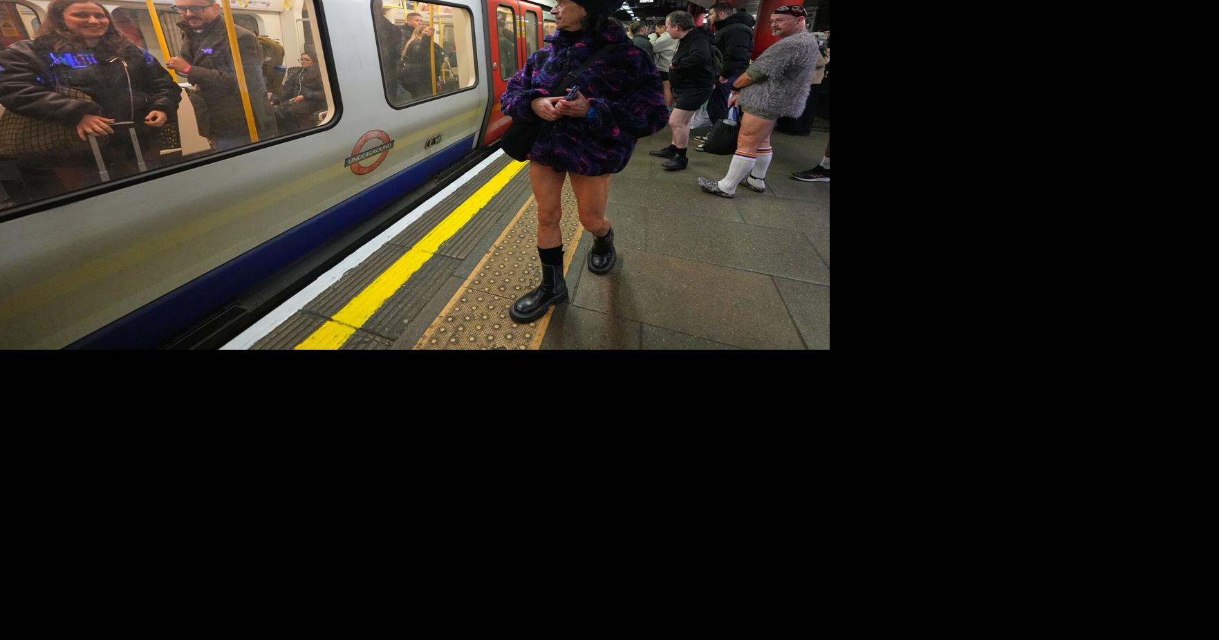 Britain No Trousers Tube Ride | Nation/World | gazettextra.com