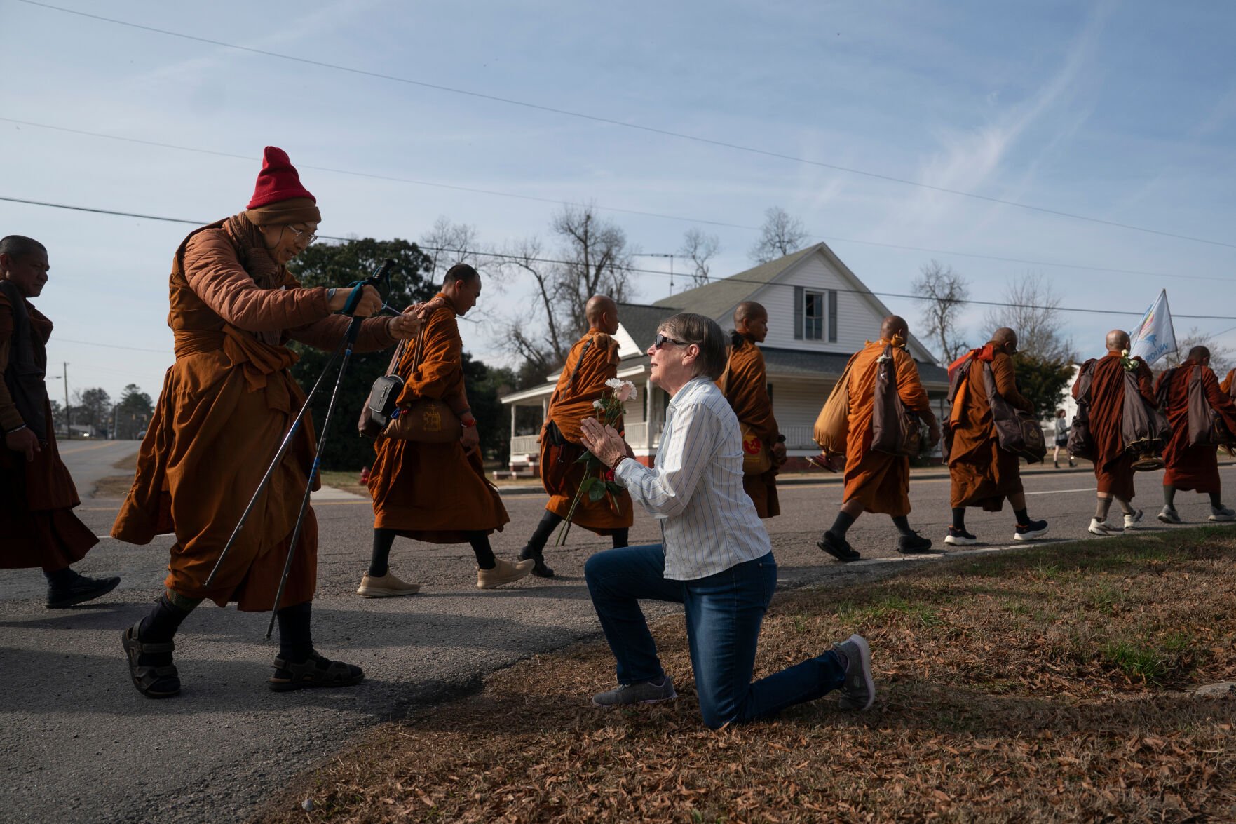 Buddhist Monks Peace Walk | Nation/World | gazettextra.com