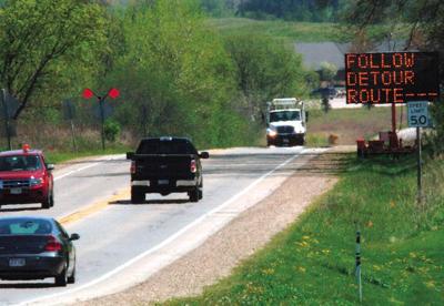 An alternate route: construction begins on U.S. Highway 12 near Elkhorn ...