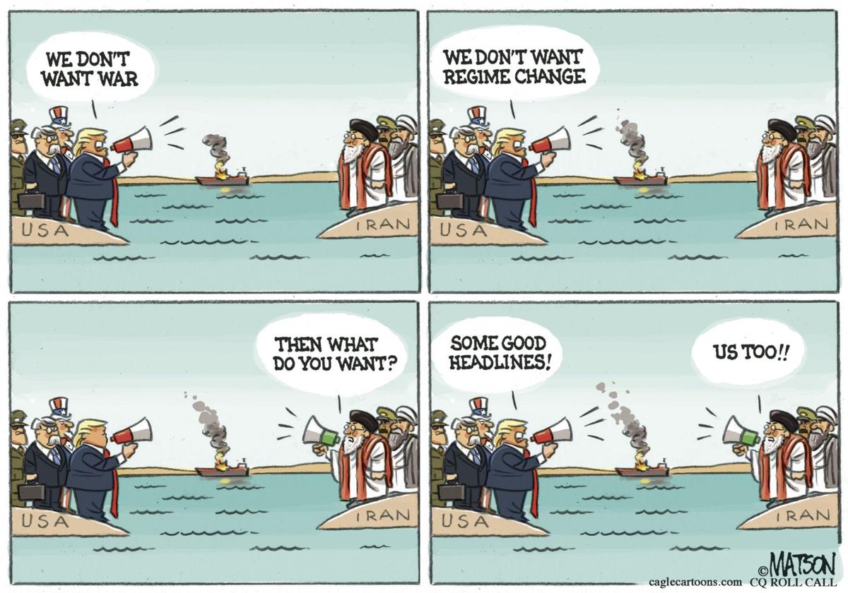 Iran, US diplomacy | Political cartoons | gazettextra.com