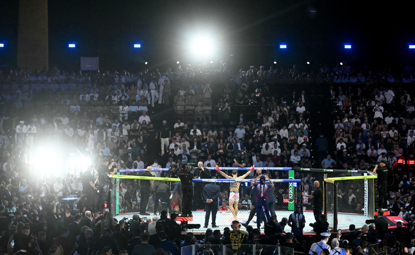 UFC Freedom 250 Trump | Nation/World | gazettextra.com
