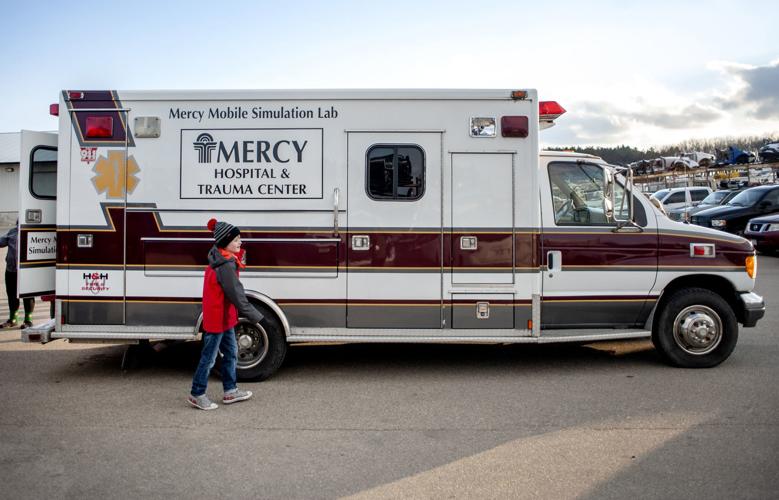 Boy meets ambulance: It was love at first sight when Liam Lamb saw gift ...