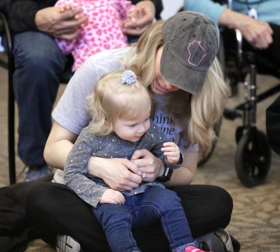 Story time friends: Toddlers and Oak Park Place residents get together ...
