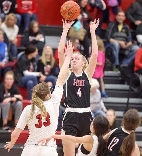 Girls basketball: Milton struggles to score in loss to rival Fort ...