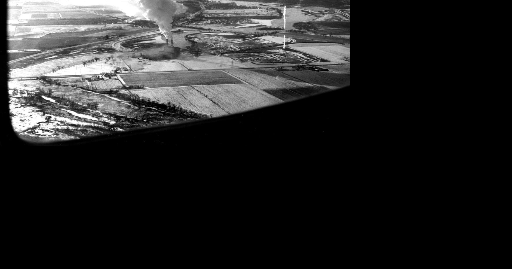 Then and Now: Aerial view of the town of Beloit | Then And Now ...