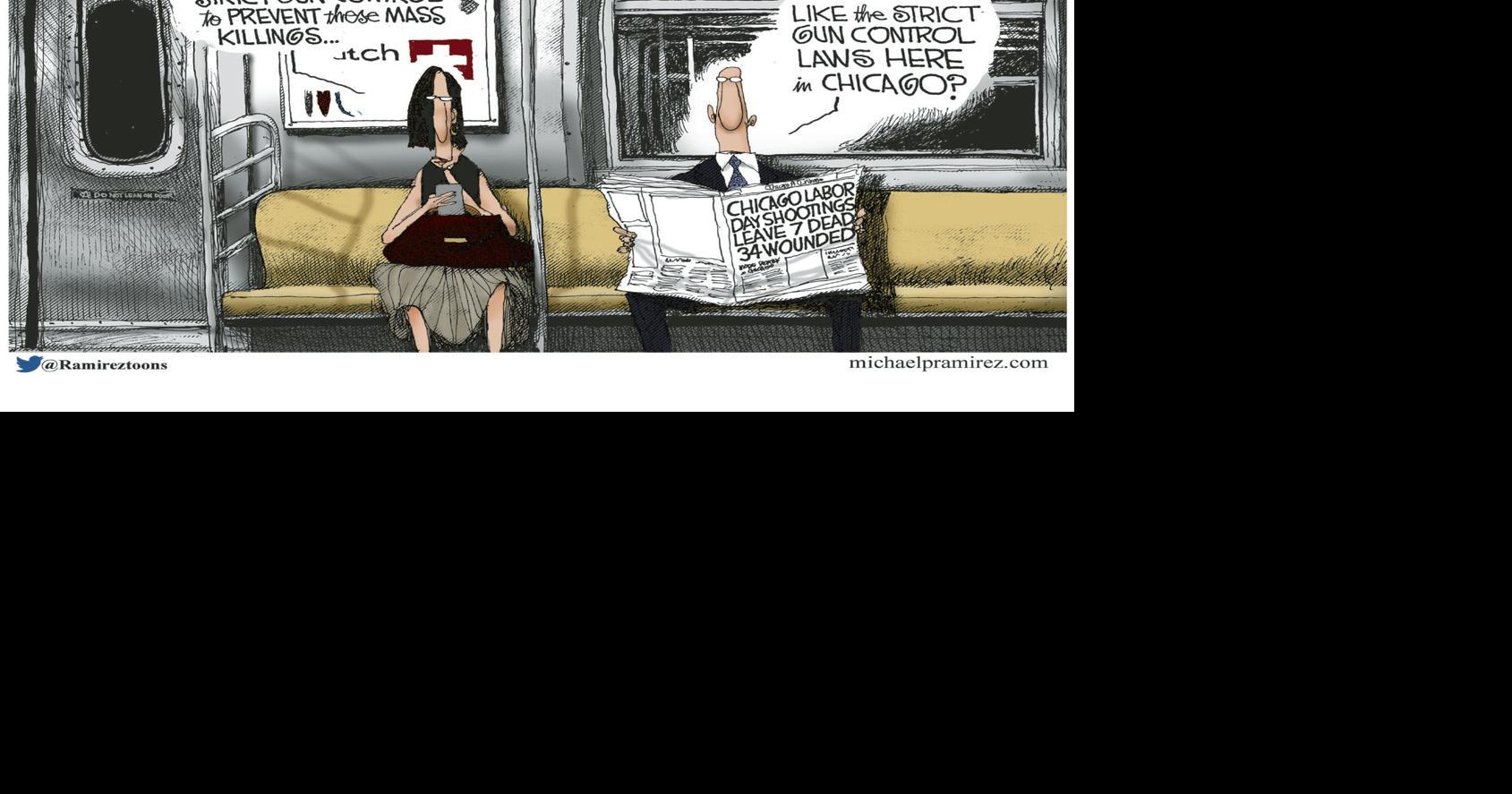 Gun control like in Chicago | Political cartoons | gazettextra.com