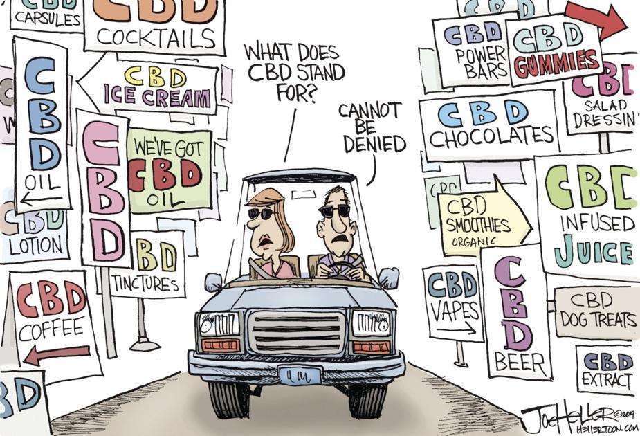 CBD everywhere | Political cartoons | gazettextra.com