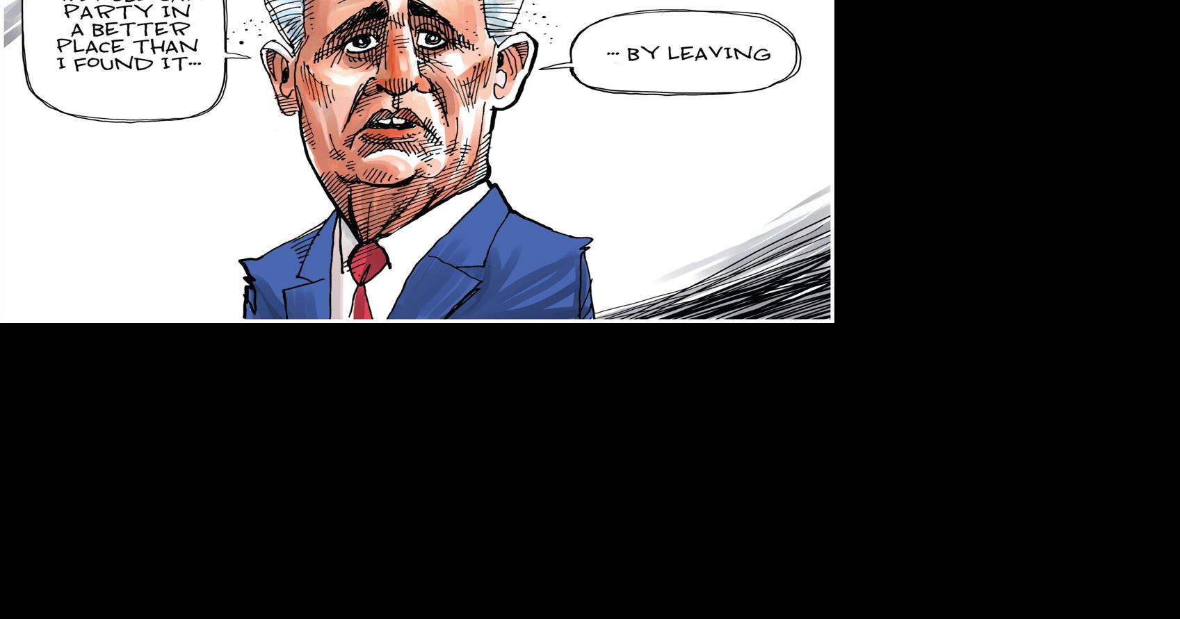 Kevin McCarthy departs | Political cartoons | gazettextra.com