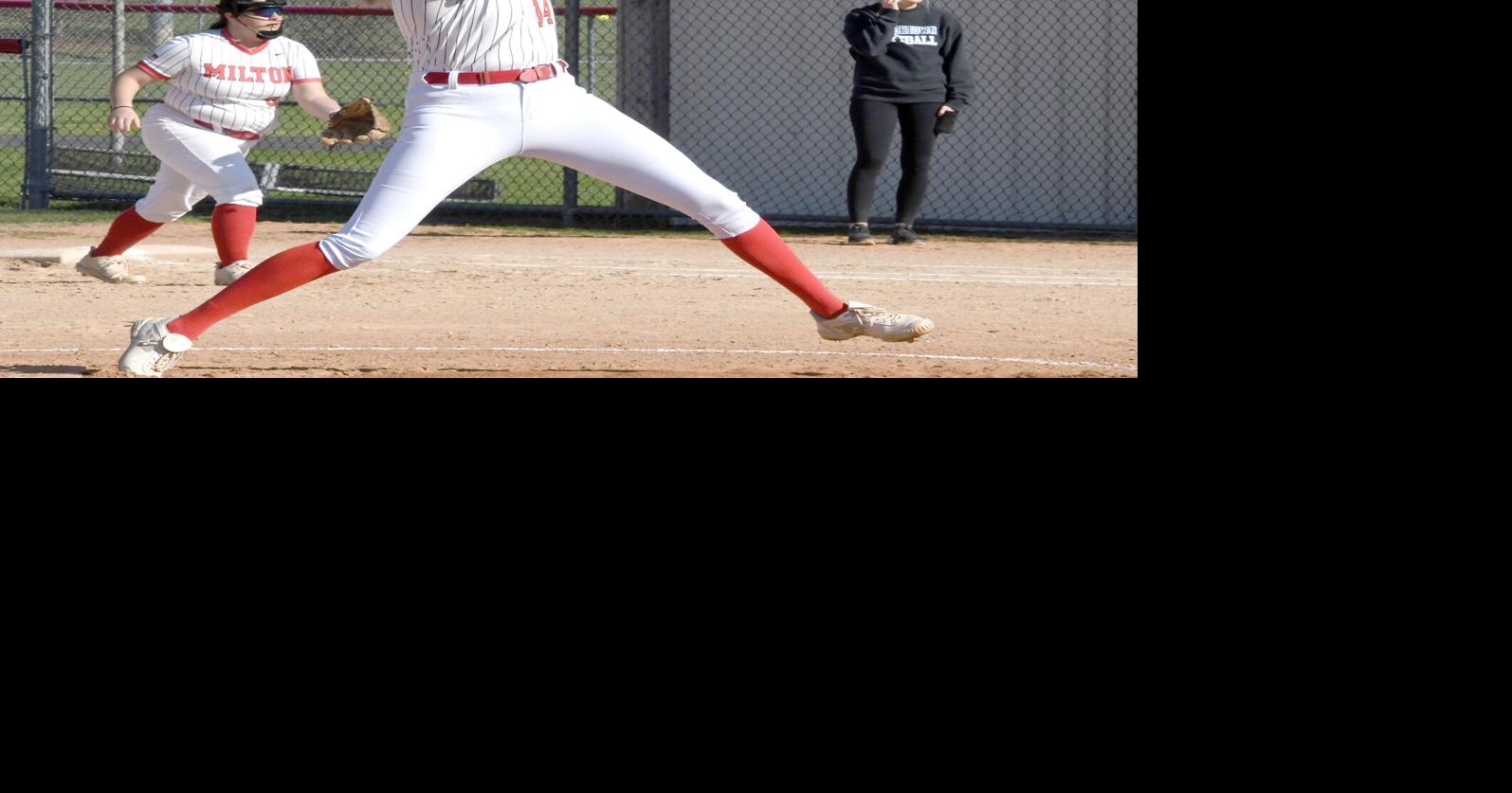 Baker strikes out 18 as Milton wins extra-inning game 1-0 against ...