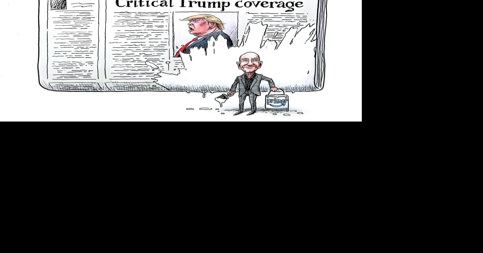 Jeff Bezos remakes the Post | Political cartoons | gazettextra.com