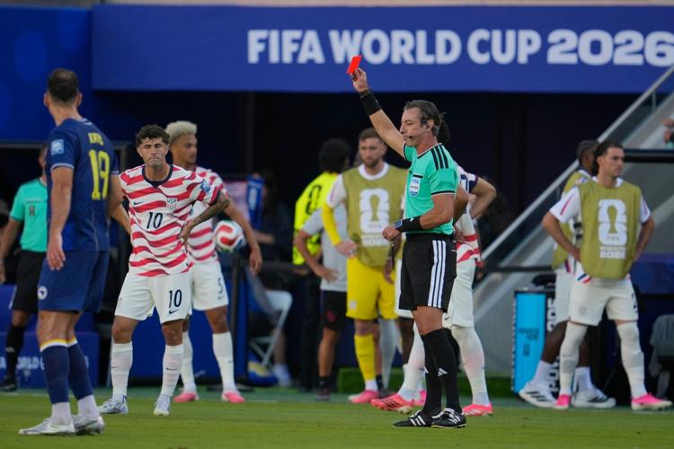 Balogun gets US's go-ahead goal against Bosnia and then red card ...