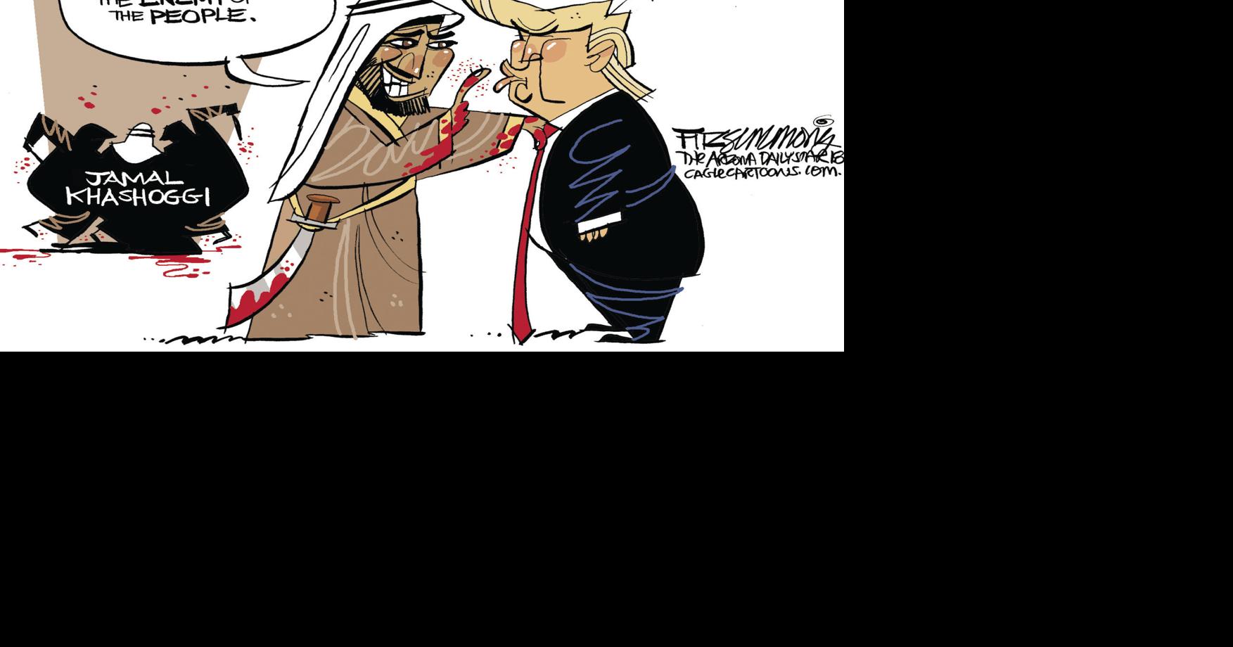 Saudi crown prince and Trump agree about journalists | Political ...