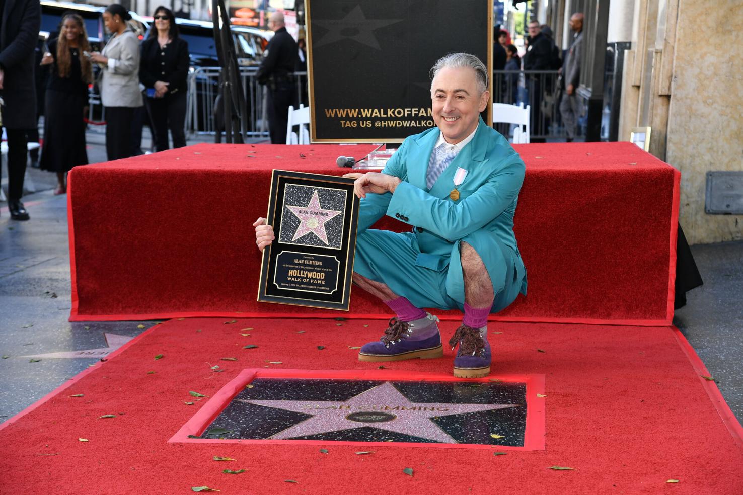 Alan Cumming Hollywood Walk of Fame | Nation/World | gazettextra.com