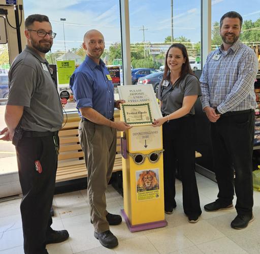 Lions recognize Goodwill, Festival Foods for eyeglasses collection ...