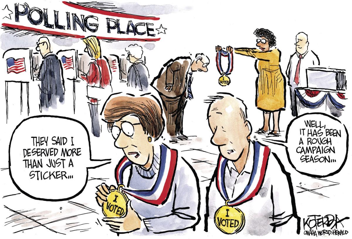 A medal for midterm voters | Political cartoons | gazettextra.com