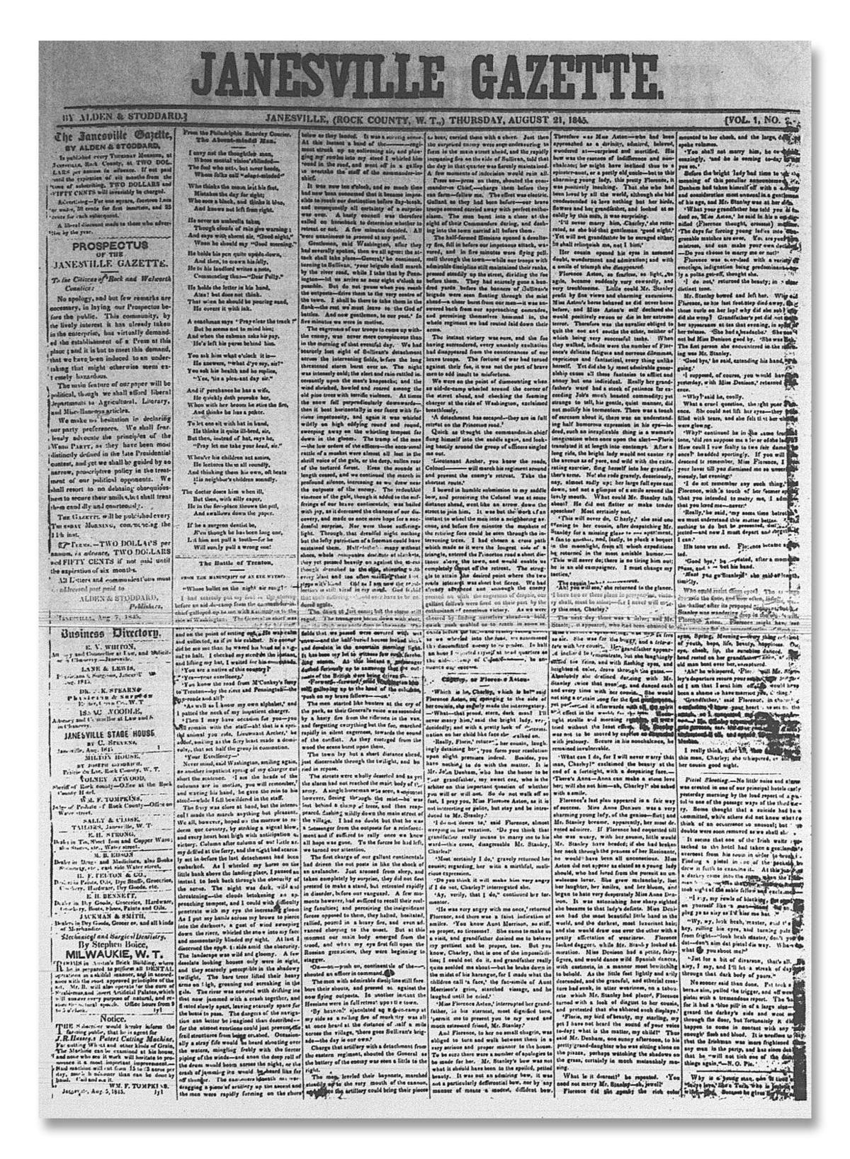 The Gazette marks 175 years of community history | Celebrating 175 ...